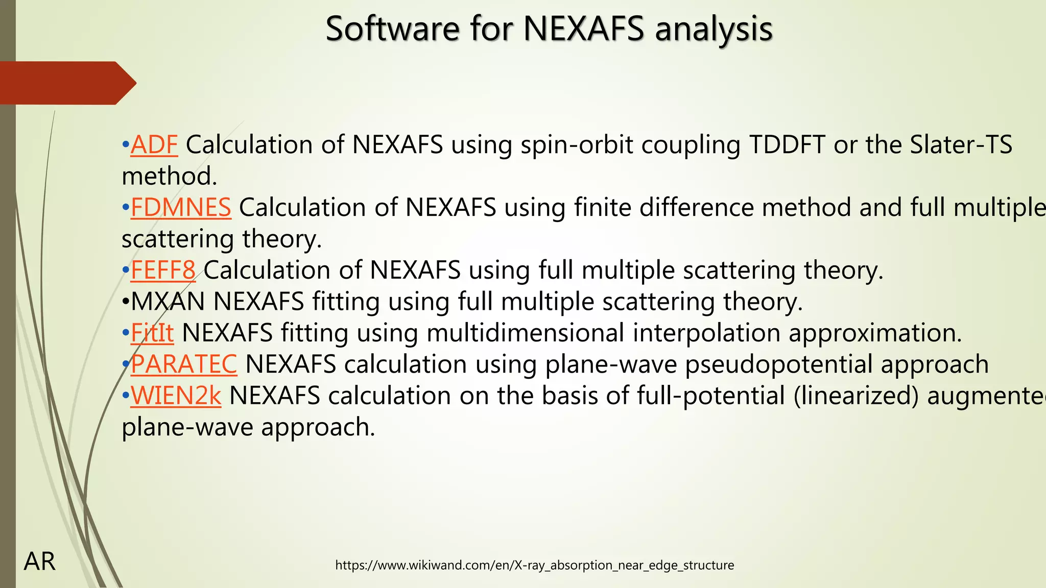 Basic Introduction of XANES and EXAFS | PPTX