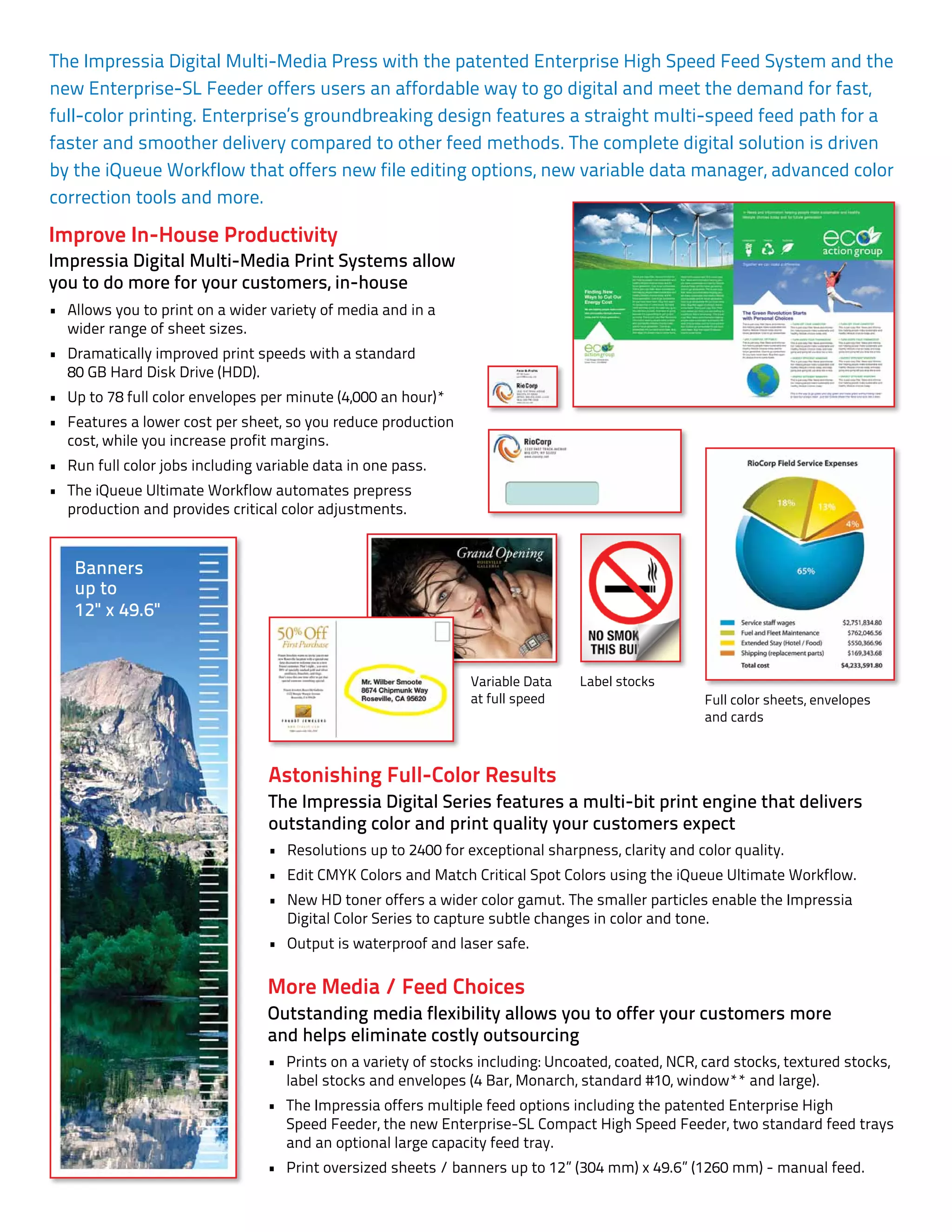 Xanté Impressia Digital Multi-Media Press (with Enterprise Feeder ...