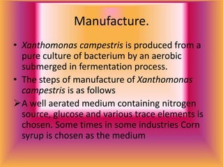 Xanthan gum | PPTX