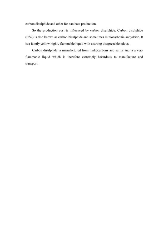 Sodium Ethyl Xanthate | PDF | Chemistry | Science