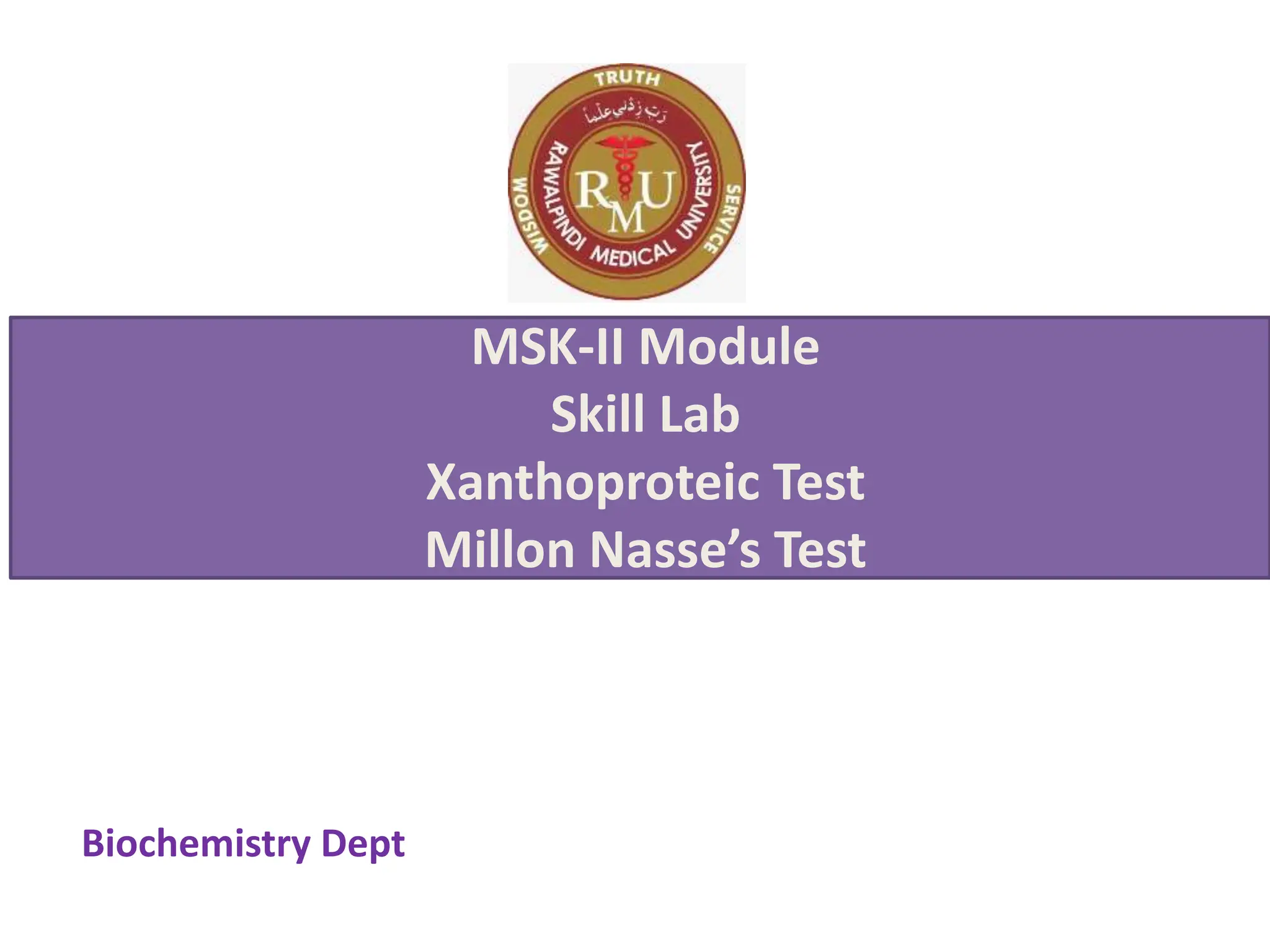 xanthoprotic millons test.pptx