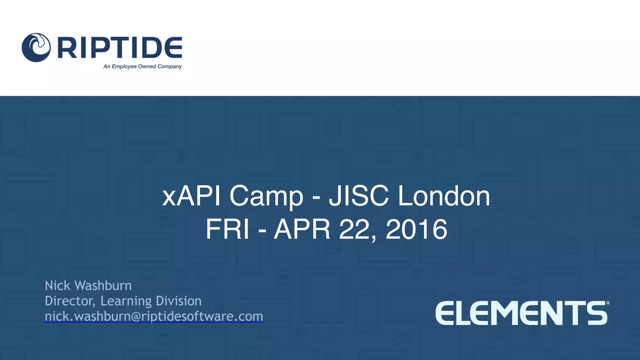 xAPI Ecosystem Case Studies | PPT