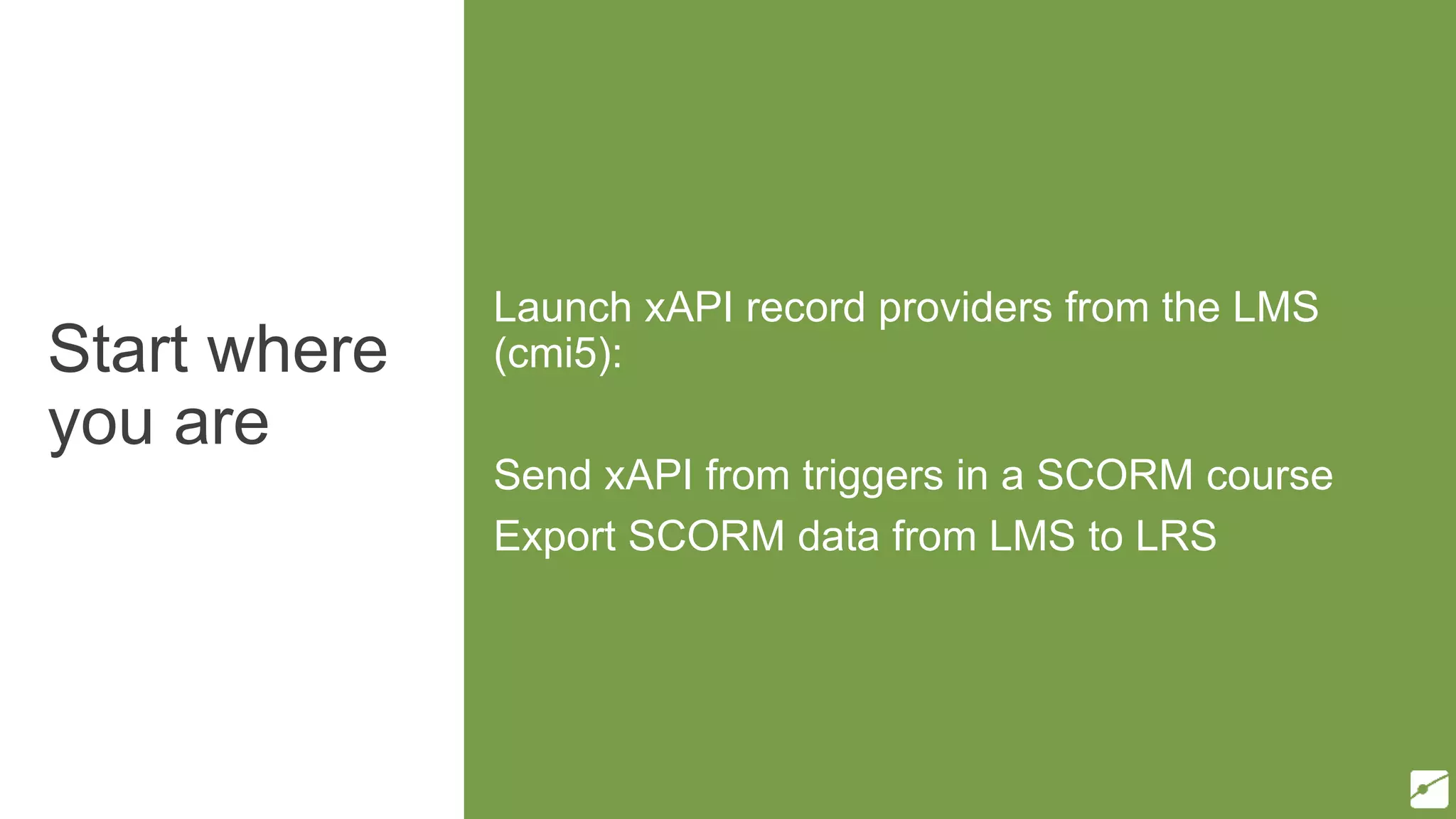 xAPI Ecosystem xAPI Party May 2019 | PPTX