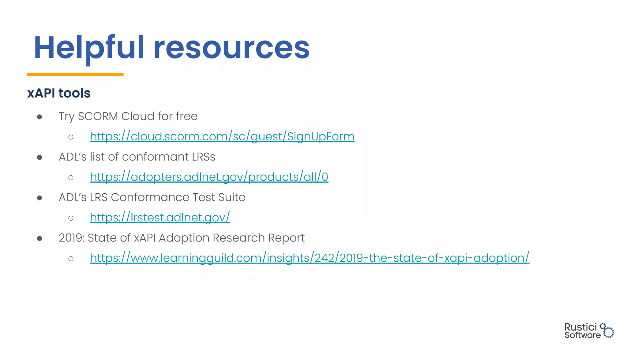 By the Numbers: A Behind the Scenes Look at xAPI and cmi5 Adoption | PPT