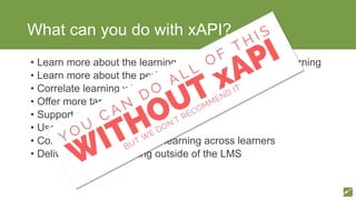 xAPI Geek Free - Learning DevCamp 2018 | PPT