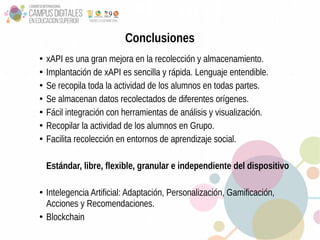xAPI Medir y personalizar el aprendizaje | PDF