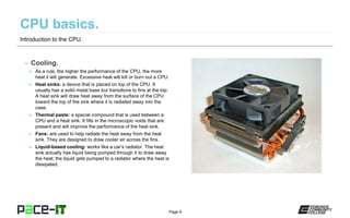 Pace IT - Introduction to the CPU | PPTX