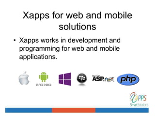 X apps portfolio | PPTX