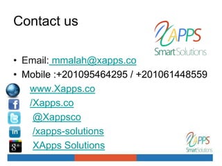 X apps portfolio | PPTX