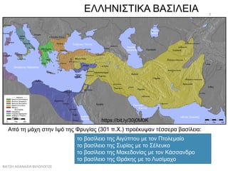 Τα χαρακτηριστικά του ελληνιστικού κόσμου | PPSX