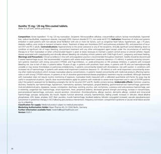 Xarelto clinical trial brochure | PDF