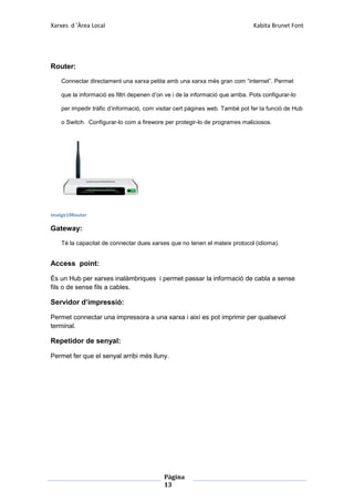 Xarxes | DOCX