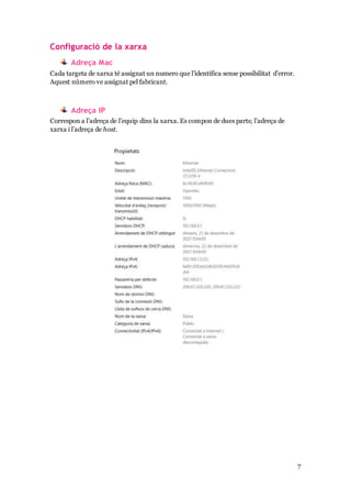 Xarxes | DOCX