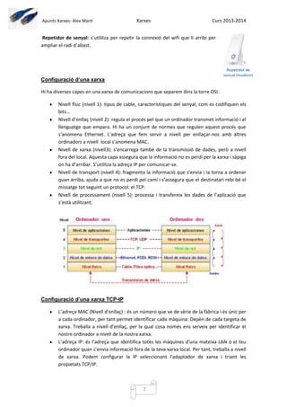 Xarxes 4t ESO | DOCX