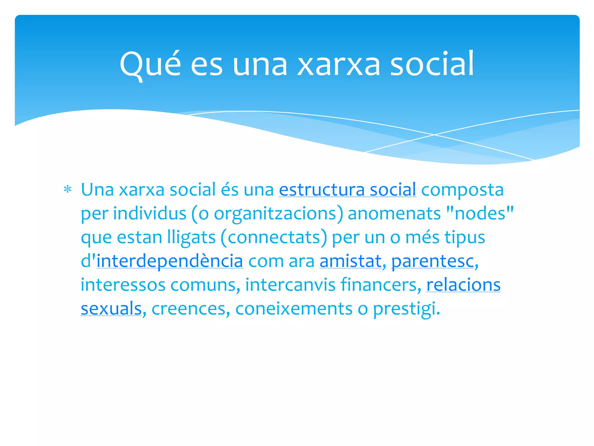 Xarxes socials m8 | PPTX