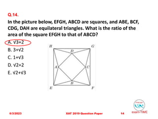 XAT 2019 Question Paper.pptx