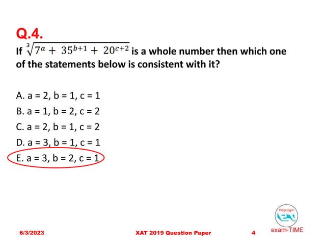 XAT 2019 Question Paper.pptx