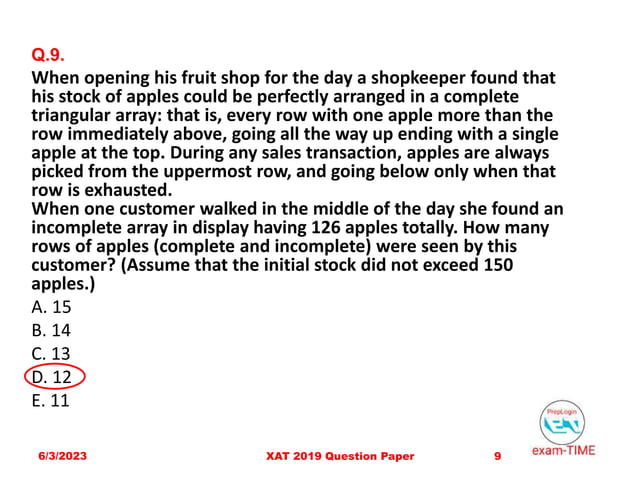 XAT 2019 Question Paper.pptx