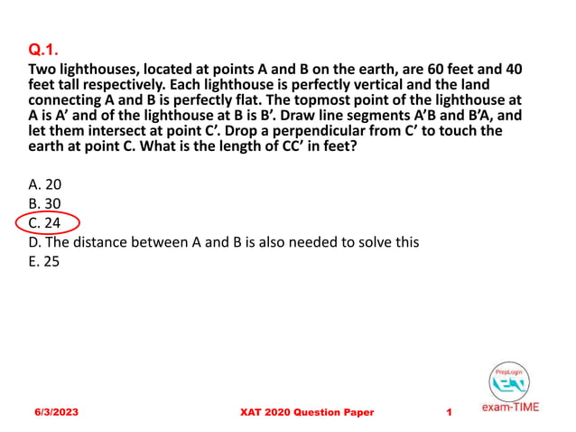 XAT 2020 Question Paper.pptx