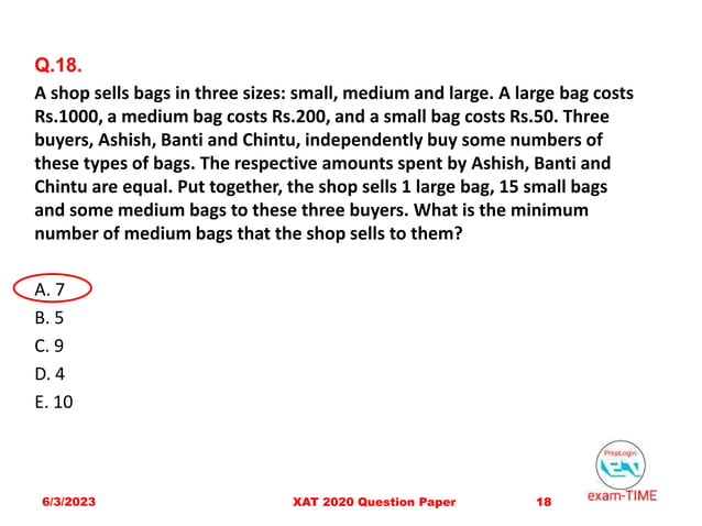 XAT 2020 Question Paper.pptx