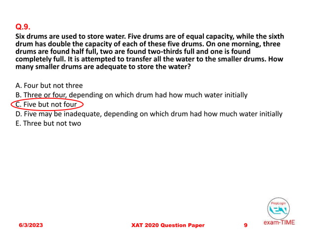 XAT 2020 Question Paper.pptx