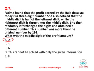 XAT 2022 Question Paper.pptx