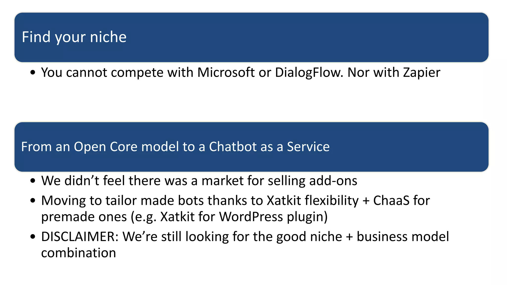 Lessons Learned From Building A Commercial Bot Development Platform Ppt