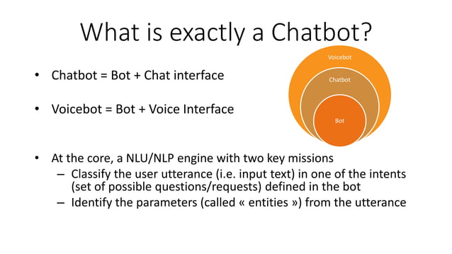 Lessons learned from building a commercial bot development platform | PPT