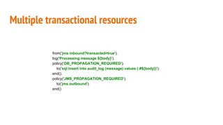 Xa transactions over camel routes | PPT