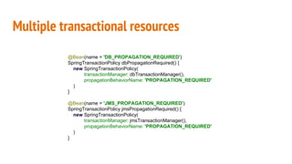 Xa transactions over camel routes | PPT