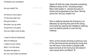 Lyric ideas | PPTX | Music Video | Genres