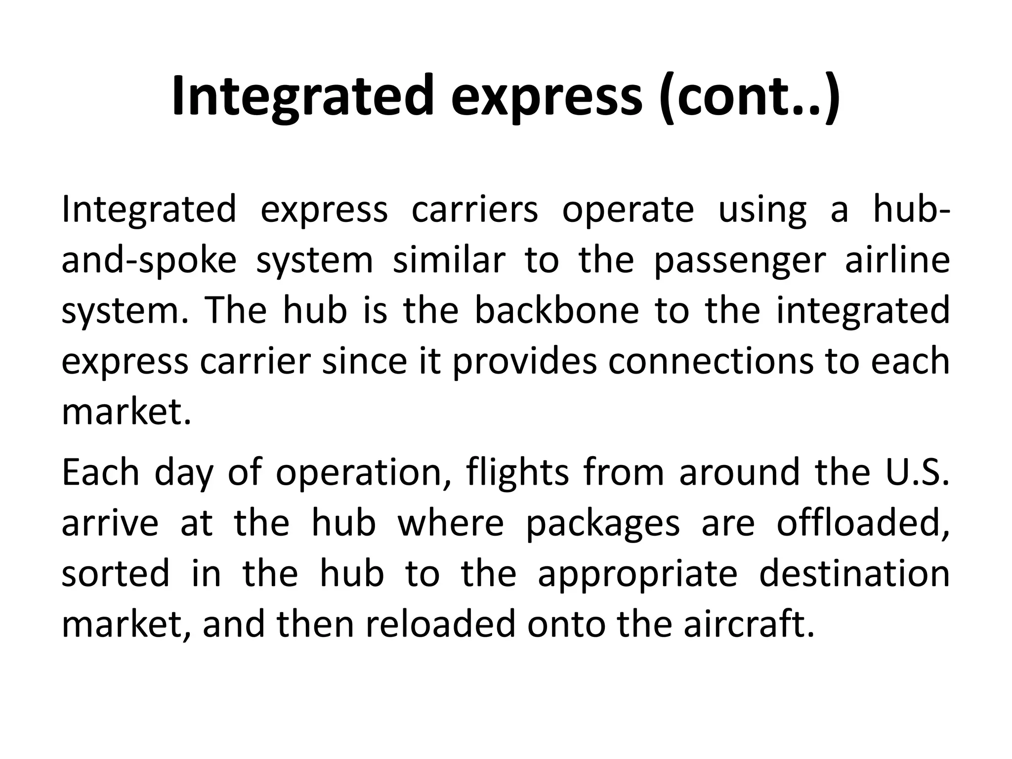 Air cargo overview ppt | PPTX