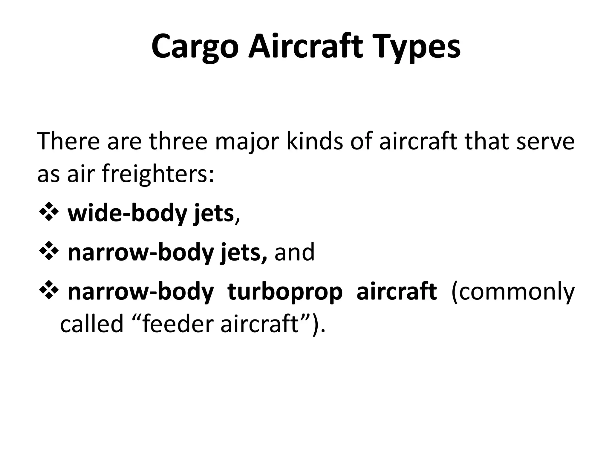 Air cargo overview ppt | PPTX