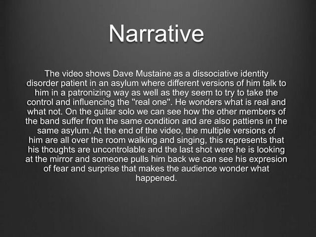 Sweating bullets analysis | PPTX