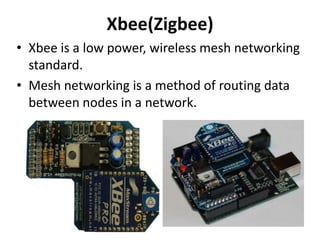Xbee Wireless Throttle Position Sensor And Control | PPTX