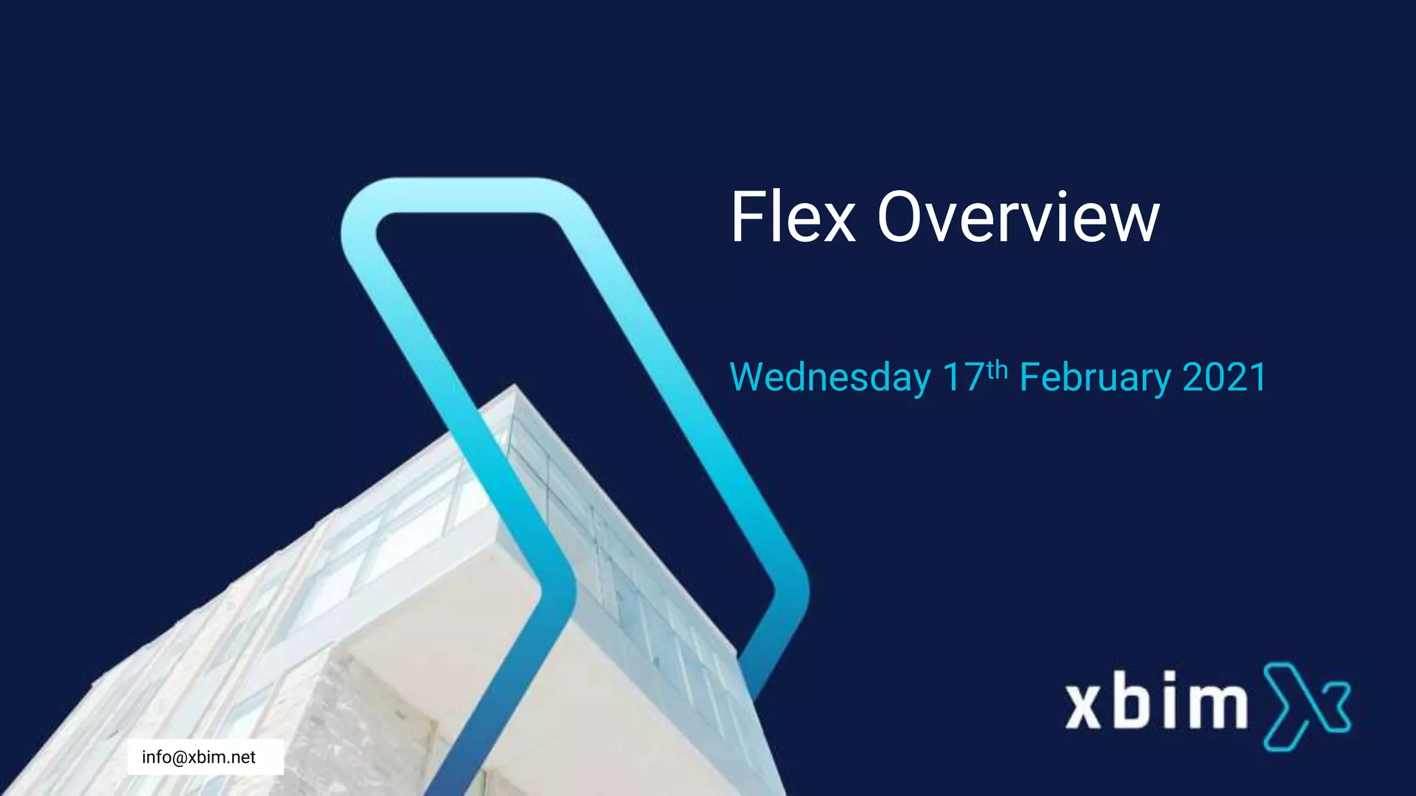xbim Flex: taking the xbim toolkit into the cloud | PPTX