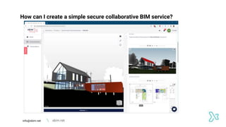 xbim Flex: taking the xbim toolkit into the cloud | PPTX