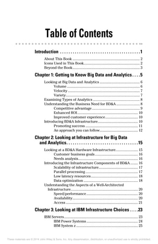 Big Data Analytics Infrastructure for Dummies | PDF