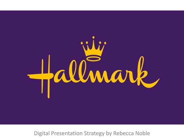 Hallmark Presentation Strategy | PPT