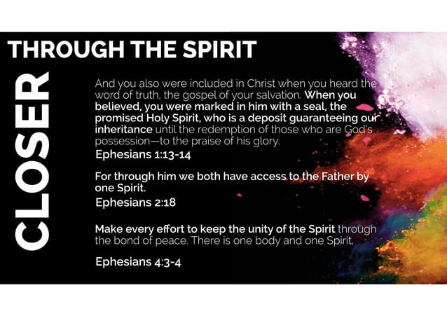 #1 CLOSER - Spring Harvest Bible Readings 2015 | PDF