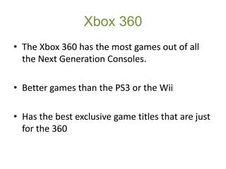 Xbox 360 | PPTX