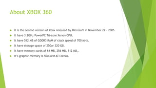 Xbox 360 | PPTX