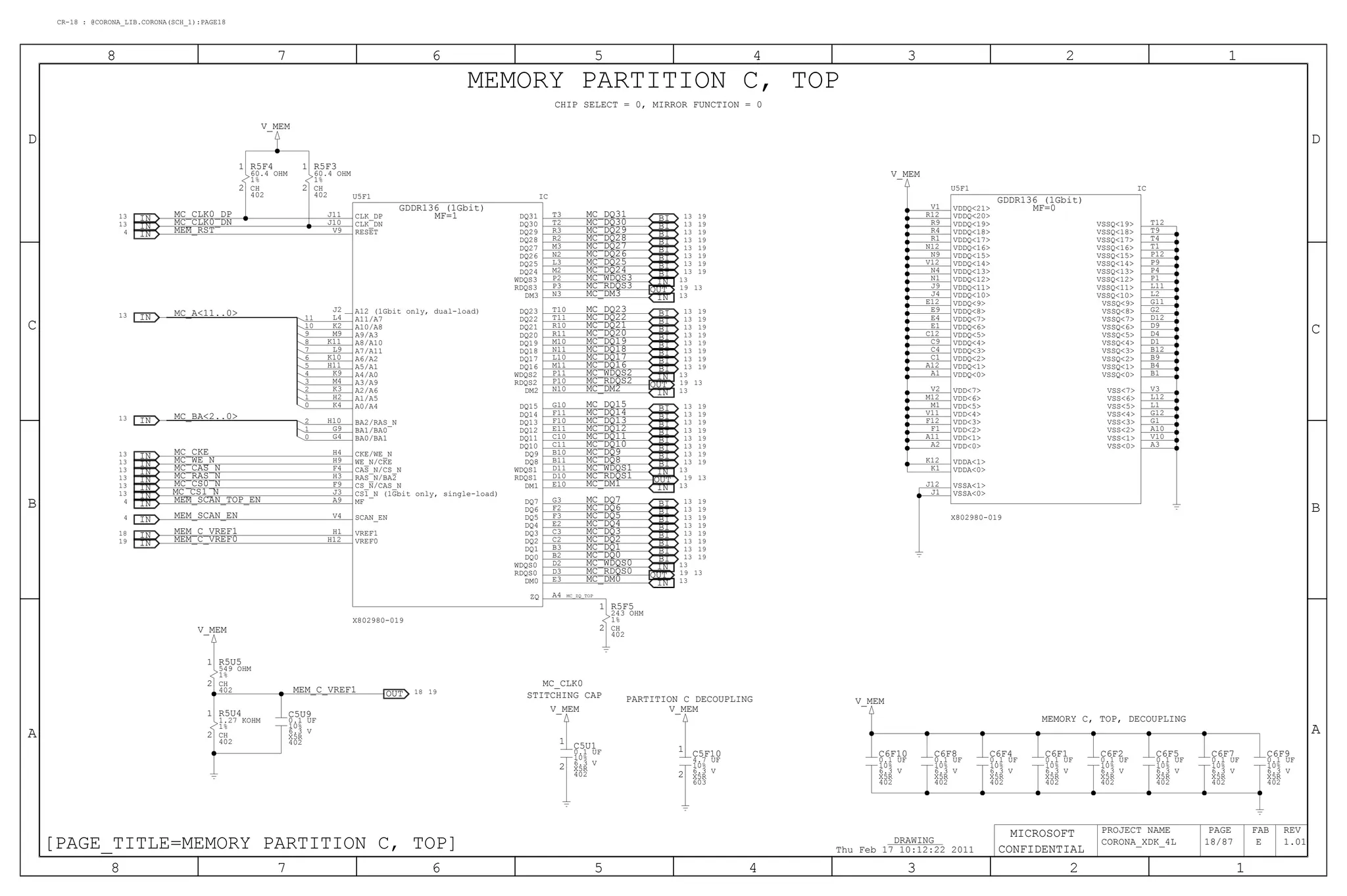 Xbox 360 Corona Schematic Motherboard Repair | PDF