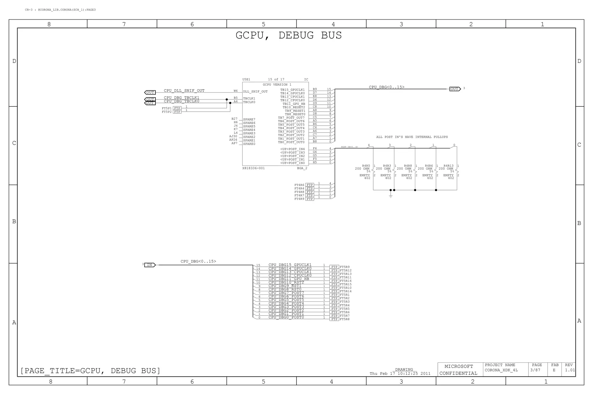 Xbox 360 Corona Schematic Motherboard Repair | PDF