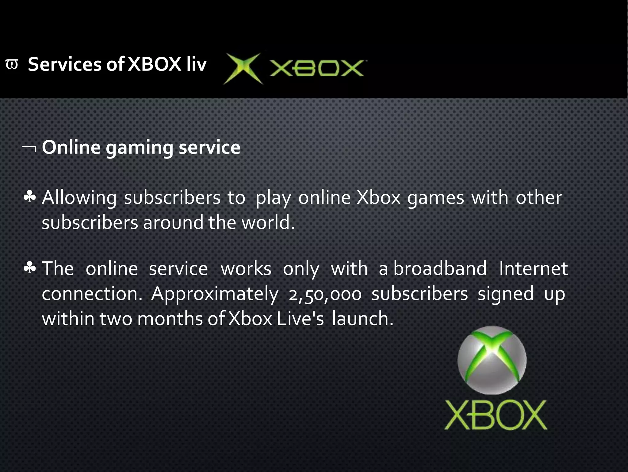 XBOX 360 readymade ppt | PPTX | Home Entertainment Systems | Consumer Electronics