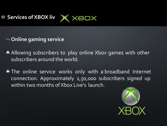 XBOX 360 readymade ppt | PPTX | Home Entertainment Systems | Consumer ...