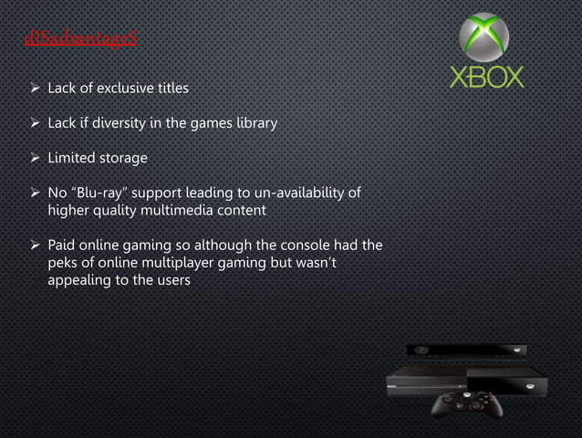 XBOX 360 readymade ppt | PPTX | Home Entertainment Systems | Consumer Electronics