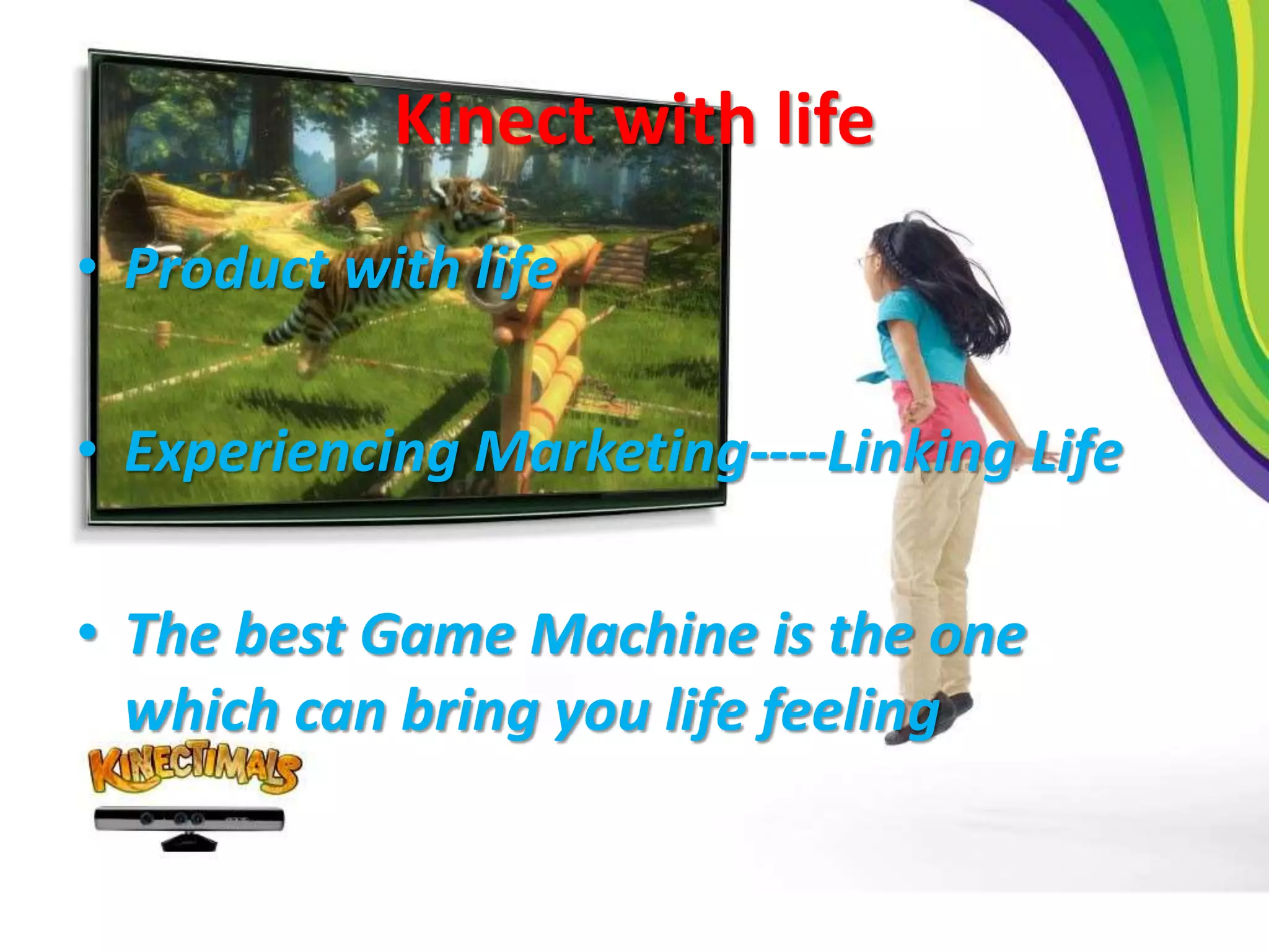 Xbox360 kinect swot(charlotte 徐華蓉) | PPTX