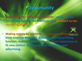 Xbox360 kinect swot(charlotte 徐華蓉) | PPT