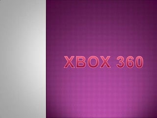 Xbox 360 powerpoint | PPTX